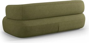 Zelená pohovka z textilie bouclé 178 cm Jenny – Micadoni