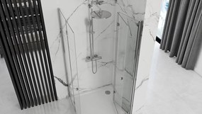 Sprchová kabina Rea Fold N2 transparentní