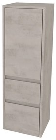 Mereo Mereo, Opto koupelnová skříňka vysoká 125 cm, levé otevírání, Multidecor, CN995LACST