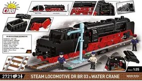 COBI 6286 Parní lokomotiva DR BR 03 Executive Edition / Stavebnice / 2