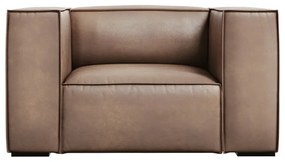 Světle hnědé kožené křeslo Madame – Windsor & Co Sofas
