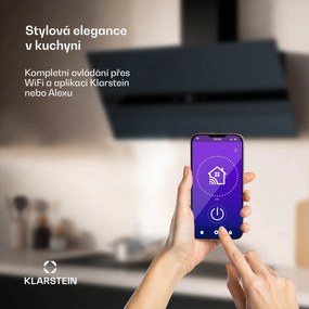 Klarstein WiFusion digestoř, WiFi, 690 m³/h, A++