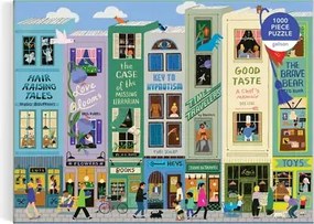GALISON Puzzle Knihy na hlavní ulici / 1000 dílků