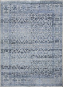 Ručne viazaný kusový koberec Diamond DC-HALI B Silver / blue, 275x365, modrá, chodba / predsieň, Diamond Carpets India