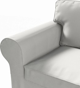 Potah na pohovku IKEA  Ektorp 3-místná, nerozkládací barva šedá látka pletený vzor