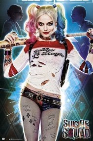 Plakát, Obraz - Suicide Squad - Harley Quinn - Daddy‘s Lil Monster, (61 x 91.5 cm)