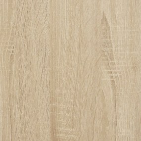 Rám postele s úložným prostorem se zásuvkou Sonoma dub 120 cm 3335687