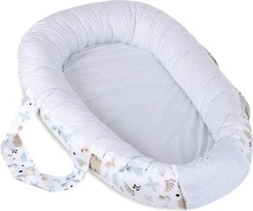 Bellatex Hnízdečko pro miminko 30x70 cm ježeček