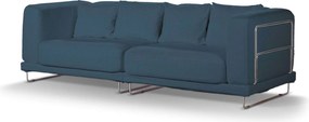 Potah na pohovku IKEA Tylösand 3-místná nerozkládací barva modrá látka pletený vzor