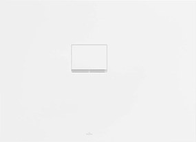 Villeroy & Boch Squaro Infinity - Sprchová vanička, 110x80 cm, Stone White UDQ1180SQI2LV-RW
