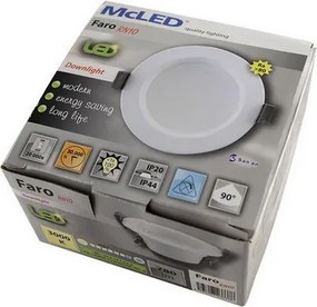 McLED Podhledové LED svítidlo Faro RN10 10W 3000K IP44 ML-412.131.32.0
