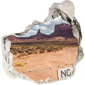 Wallmuralia Nálepka fototapeta 3D výhled Arizona USA 75x75 cm