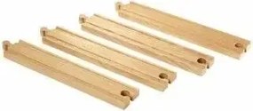 BRIO Střední koleje rovné 144 mm 4 ks / od 3 let
