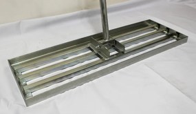 IQ Garden 318770 Nivelační a zapravovací brána 75 cm - pozinkovaná