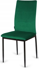 Čalouněná židle Valva Duo Velvet Green Lugano