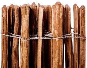 Laťkový plot lískové dřevo 60 x 500 cm,  43140