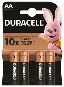 Baterie AA/LR6 DURACELL Basic 4ks (blistr)