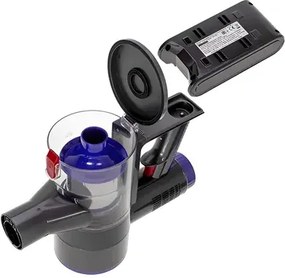 Adler AD 7061 černá, modrá / Tyčový aku vysavač / 200 W / 0.8 L / 2200