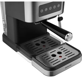 Sencor - Pákový kávovar espresso 1050W/230V černá/matný chrom
