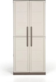 Plastová úklidová skříň S Line, 700 x 390 x 1650 mm