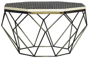 Designový konferenční stolek Beiwen 69 cm černo-bílý