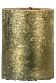 Zlatá svíčka Gold XL - 10*10*15cm