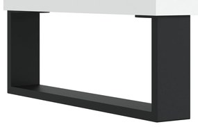 Konferenční stolek bílý 50 x 46 x 50 cm kompozitní dřevo - Default Title