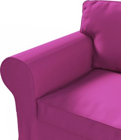 Potah na křeslo IKEA Ektorp barva růžová látka pletený vzor