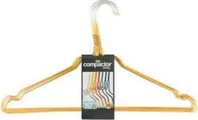 Compactor Set 10 ks kovových ramínek - zlaté / 40 x 23 cm