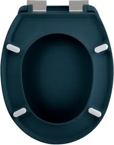 Spirella NEELA WC prkénko matná petrolejová / soft-close / duroplast