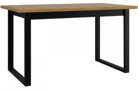 Rozkládací jídelní stůl Elarno 80 x 140/180 III, Barva dřeva: dub grandson - L
