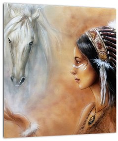 Obraz - Kouzla indiánů (30x30 cm)