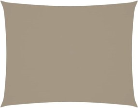 Stínící plachta oxfordská látka obdélníková 3 x 6 m taupe 135433