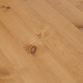 Massive home | Belluno Elegante bílá komoda 3D3S z masivu s dubovou deskou