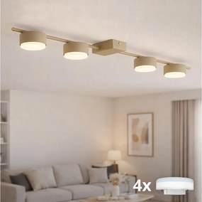 BRILAGI - LED Bodové svítidlo MONO 4xGX53/30W/230V béžová