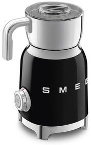 Černý elektrický šlehač mléka Retro Style – SMEG