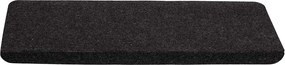 Samolepicí podložky na schody 30 ks černé 65x24,5x3,5 cm 3365908