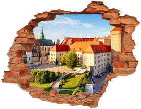 Wallmuralia Fototapeta díra na zeď 3D Krakov Polsko 90x70 cm