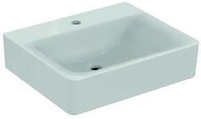 Ideal Standard Connect - Umyvadlo Cube 550x460x175 mm, 1 otvor pro baterii, s Ideal Plus, bílá E8113MA