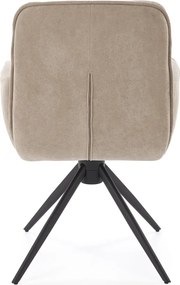 HALMAR K574 židle tmavě béžová