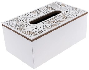 Dřevěná krabička na kapesníky, 24 x 14 x 10 cm