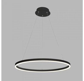 Led2 Závěsné LED svítidlo CIRCLE P-Z ø 80 cm, 3000/4000K Barva: Černá, Stmívání: RF control