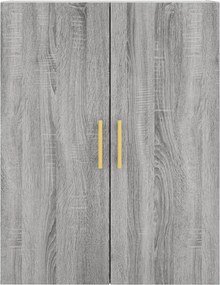 Skříň highboard šedá sonoma 69,5 x 34 x 180 cm kompozitní dřevo 3195785