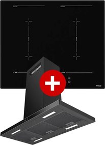 Kluge DESKA INDUKČNÍ KPI6045HTH + ODSAVAČ OSTRŮVKOVÝ KOI9213BLGH