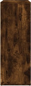 Příborníky 2 ks kouřový dub 60 x 31 x 84 cm kompozitní dřevo 3276585