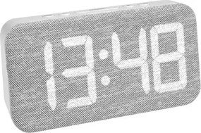 TFA 60.2042.02 / Digitální budík / látkový panel / LED číslice / USB n