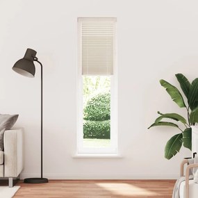 Plisovaná roleta 40 x 200 cm krémová 240620