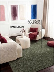 Zelený ručně tkaný koberec z materiálu bouclé 160x230 cm Notting Hill Portobello – Ted Baker