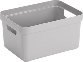 Úložný box Sigma Home, 35 × 24,6 × 18,3 cm, 13 l, šedý