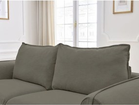 Zelená pohovka na každodenní spaní/rozkládací 236 cm Archimede – Bobochic Paris